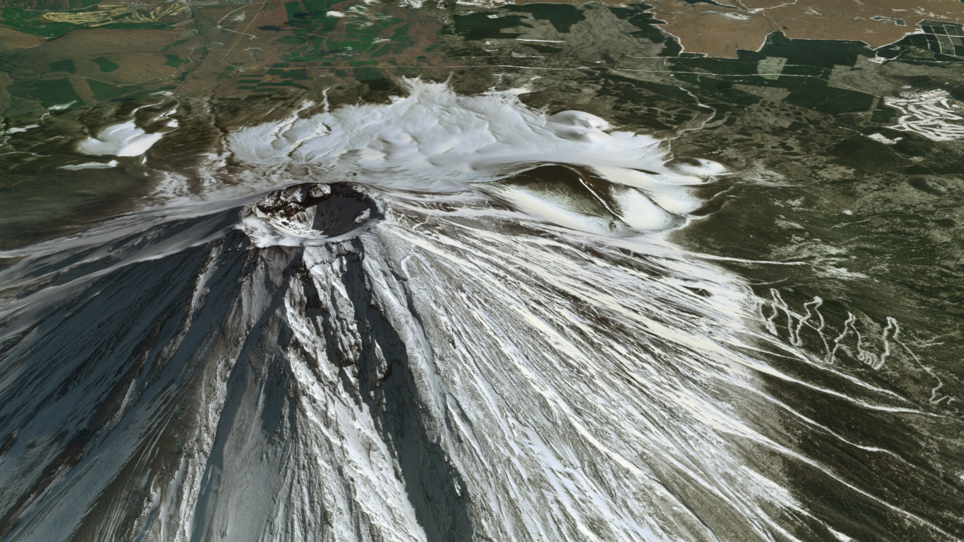 3D Model Japans Fuji Volcano Mount - TurboSquid 1389969