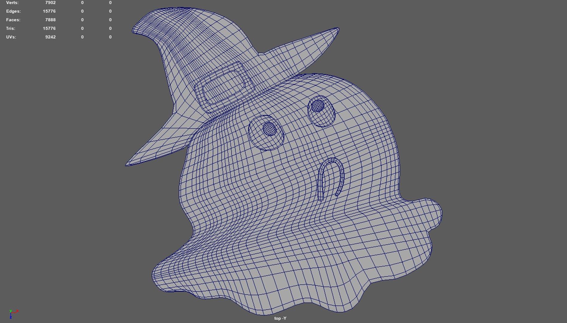 3D Ghost Candy 05 - TurboSquid 2279337
