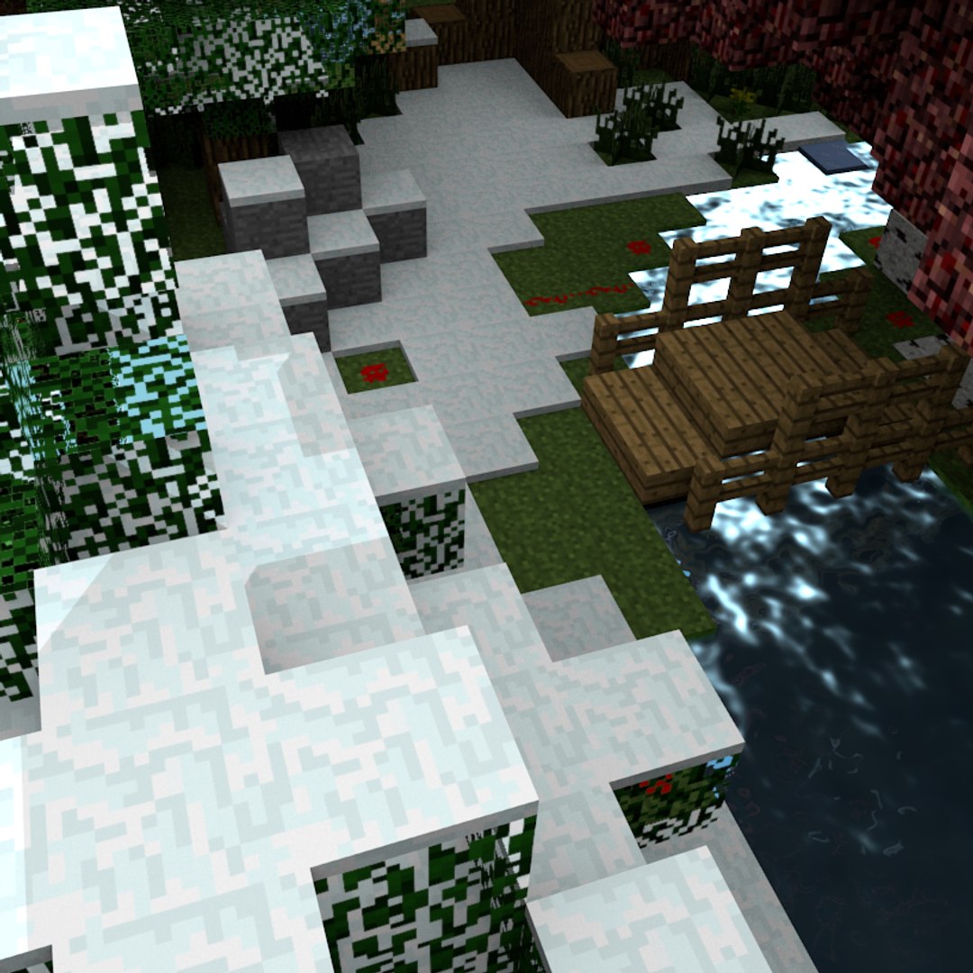 3ds Max Minecraft Castle