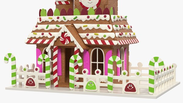 3D christmas gingerbread houses model - TurboSquid 1486870
