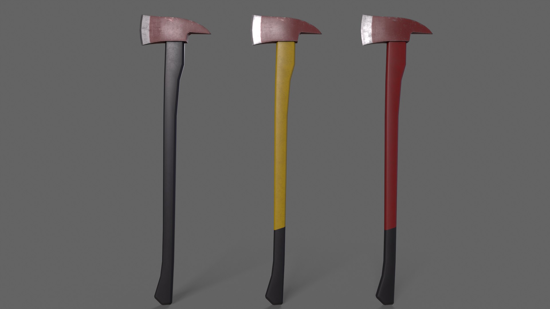 PBR Fire Axe 3D Model - TurboSquid 1940720