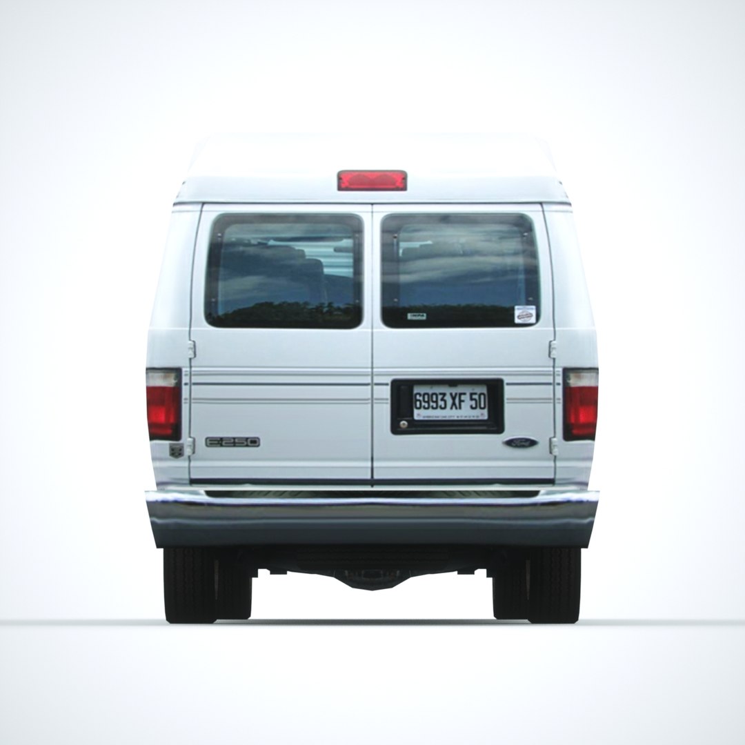 Van E250 3D - TurboSquid 1192641