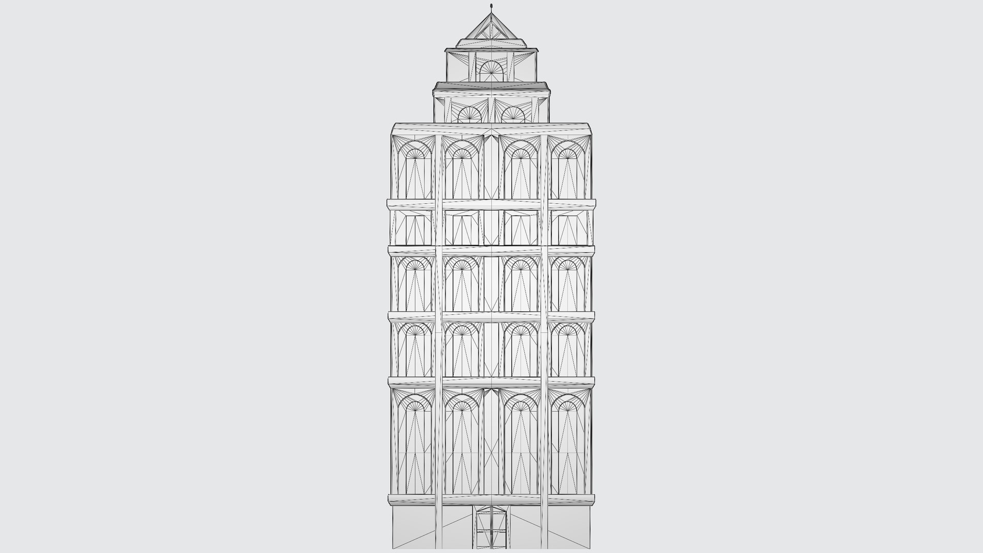 Early Skyscraper 3D Model - TurboSquid 2357970