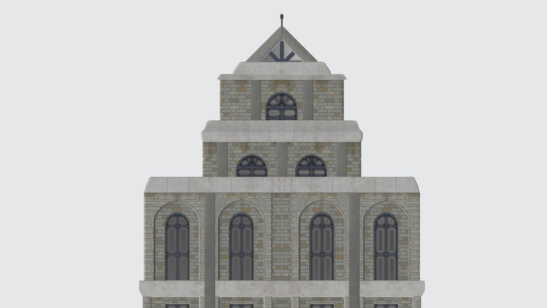 Early Skyscraper 3D Model - TurboSquid 2357970