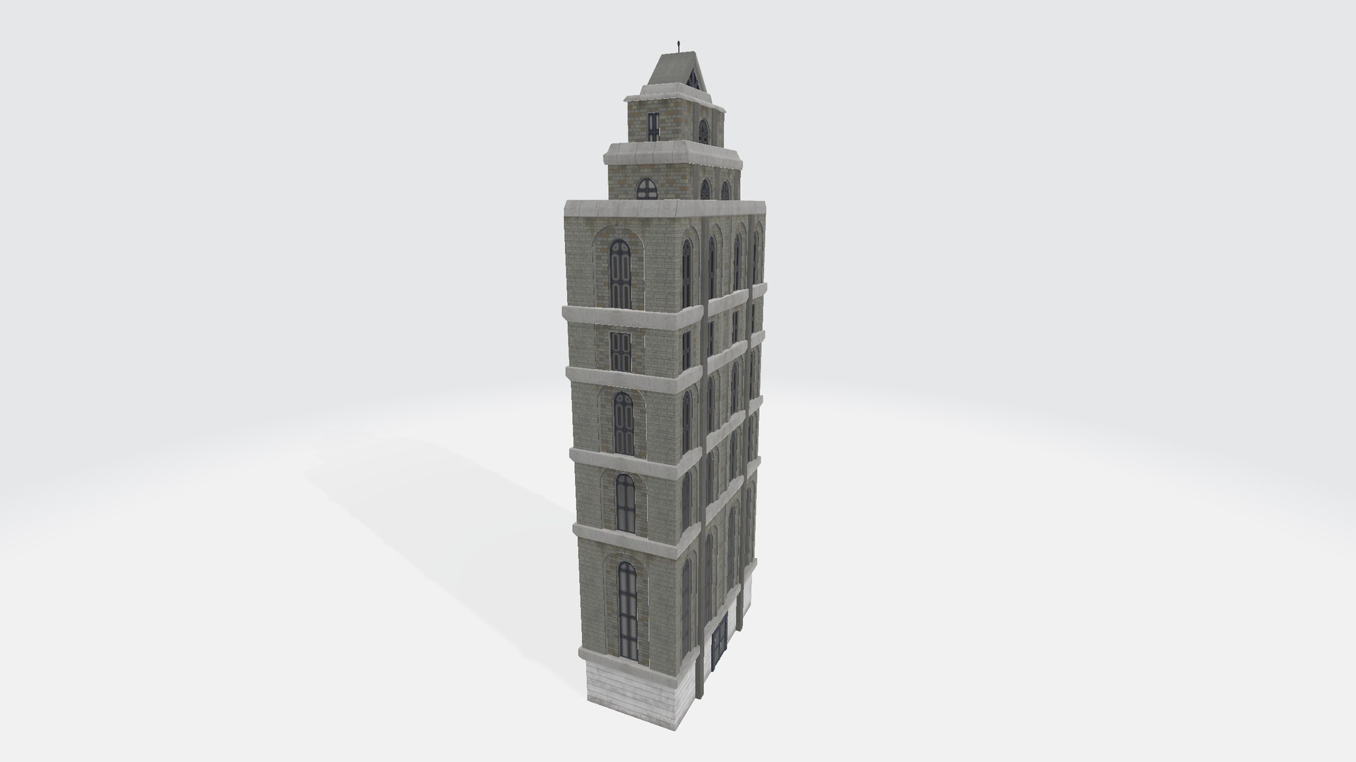 Early Skyscraper 3D Model - TurboSquid 2357970