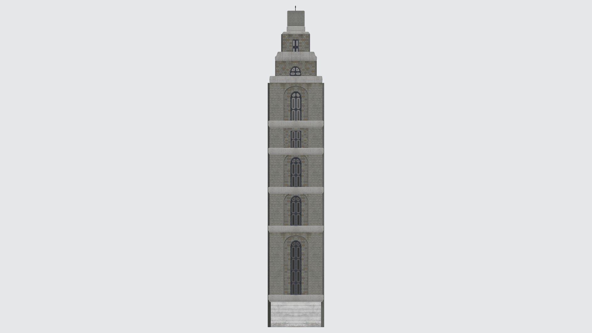 Early Skyscraper 3D Model - TurboSquid 2357970