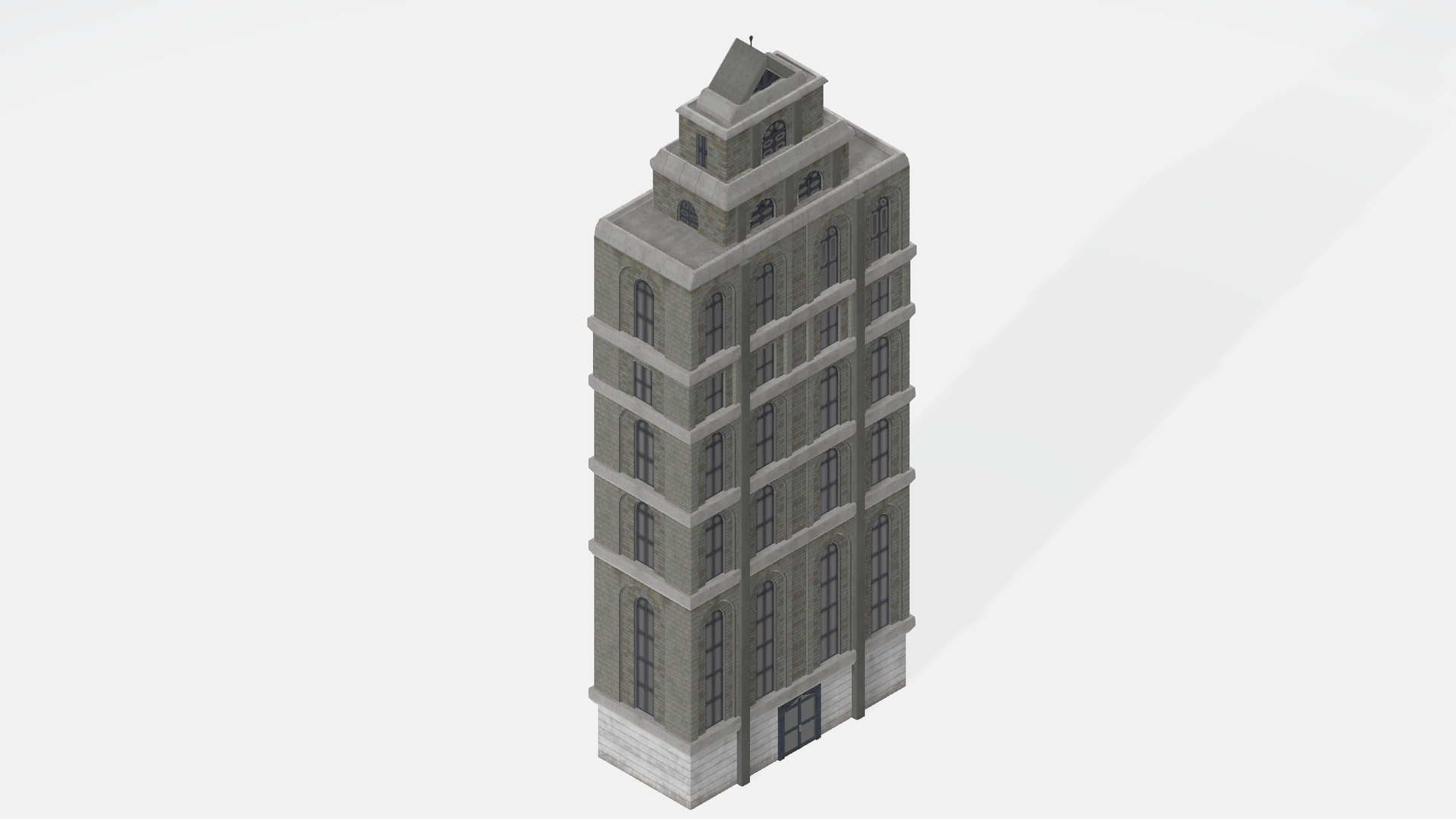 Early Skyscraper 3D Model - TurboSquid 2357970