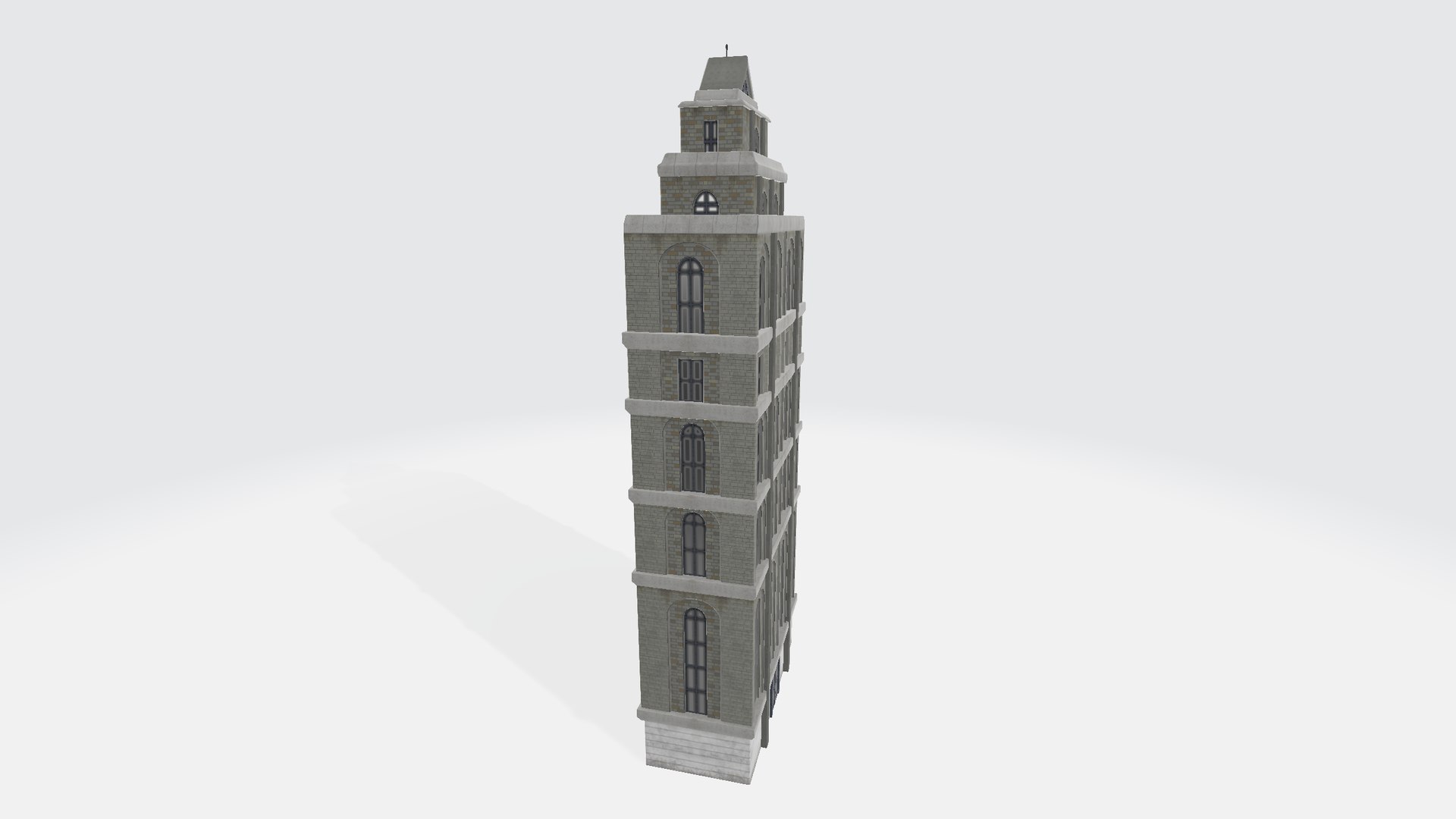 Early Skyscraper 3D Model - TurboSquid 2357970
