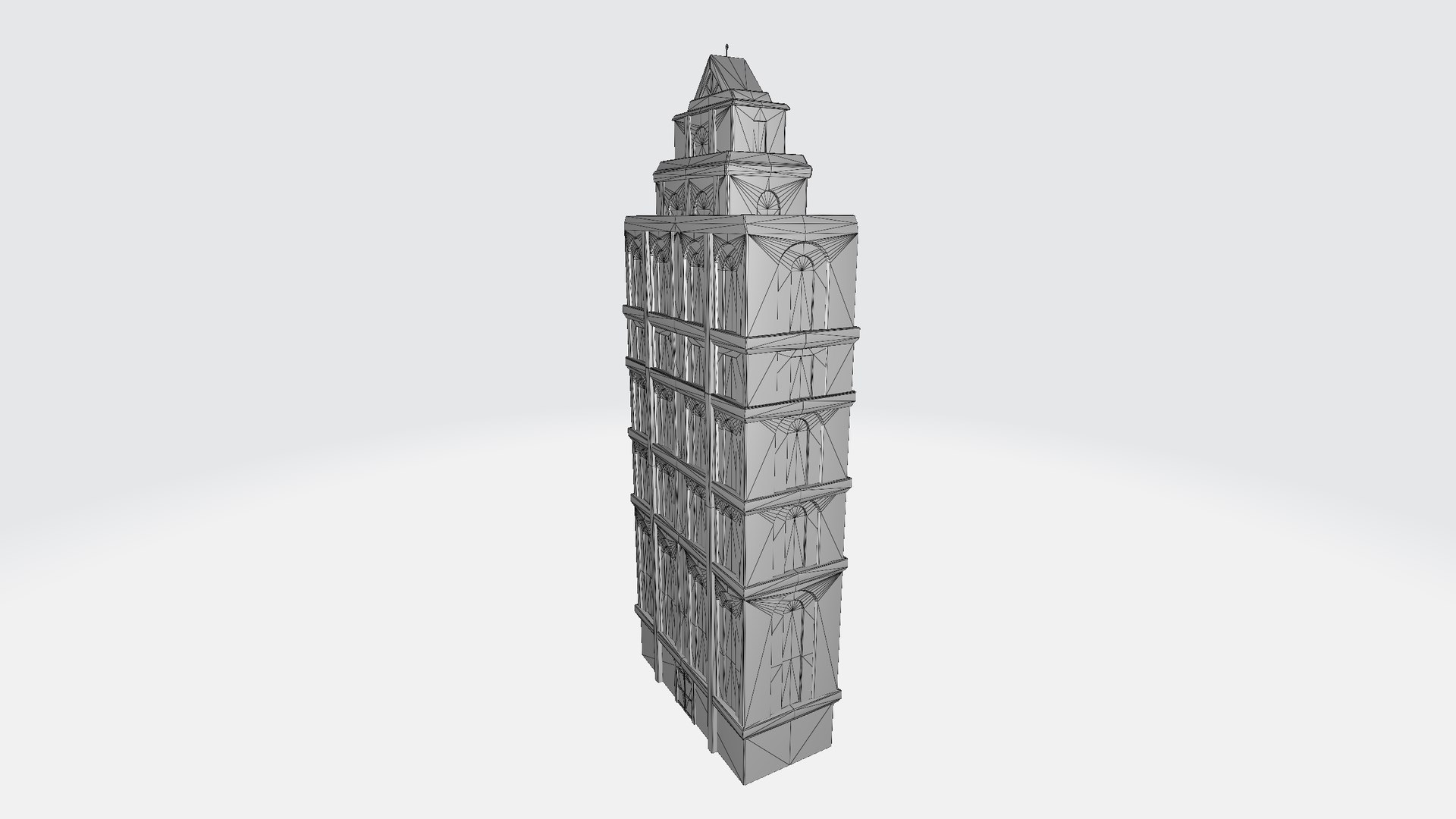 Early Skyscraper 3D Model - TurboSquid 2357970