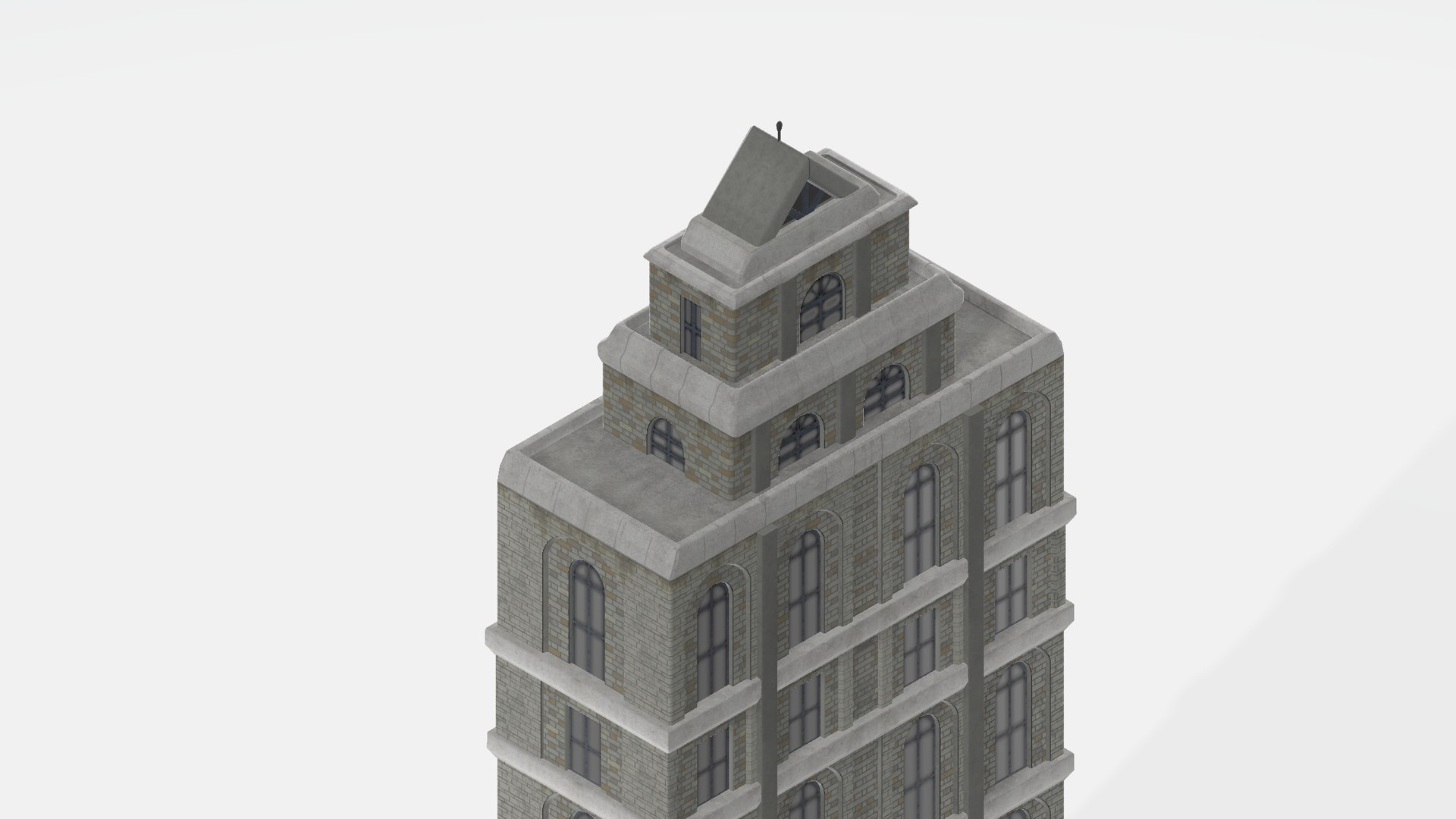 Early Skyscraper 3D Model - TurboSquid 2357970