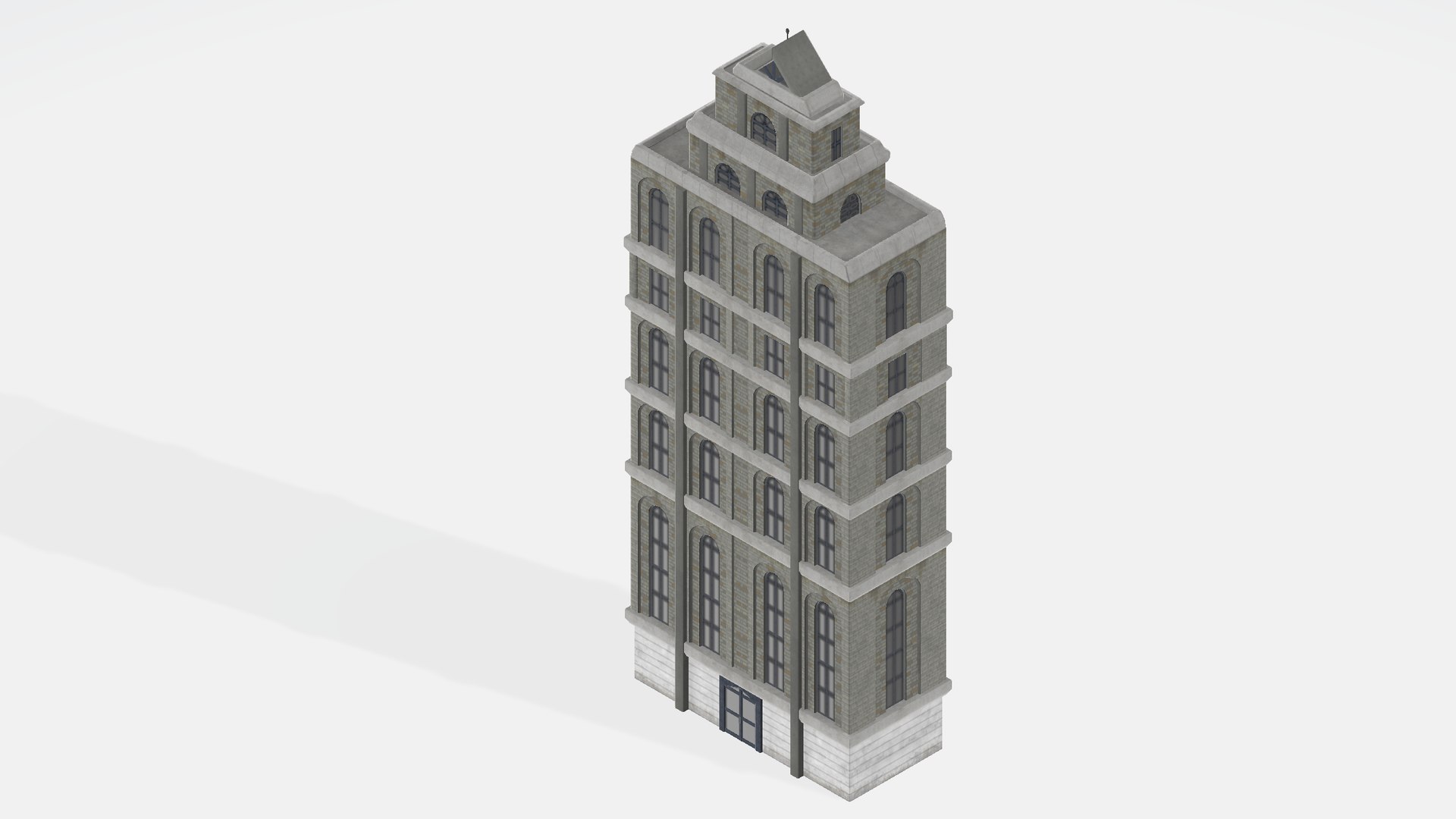 Early Skyscraper 3D Model - TurboSquid 2357970