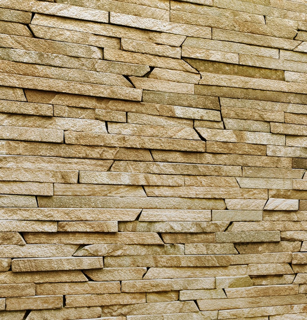 3d Stone Slate Model