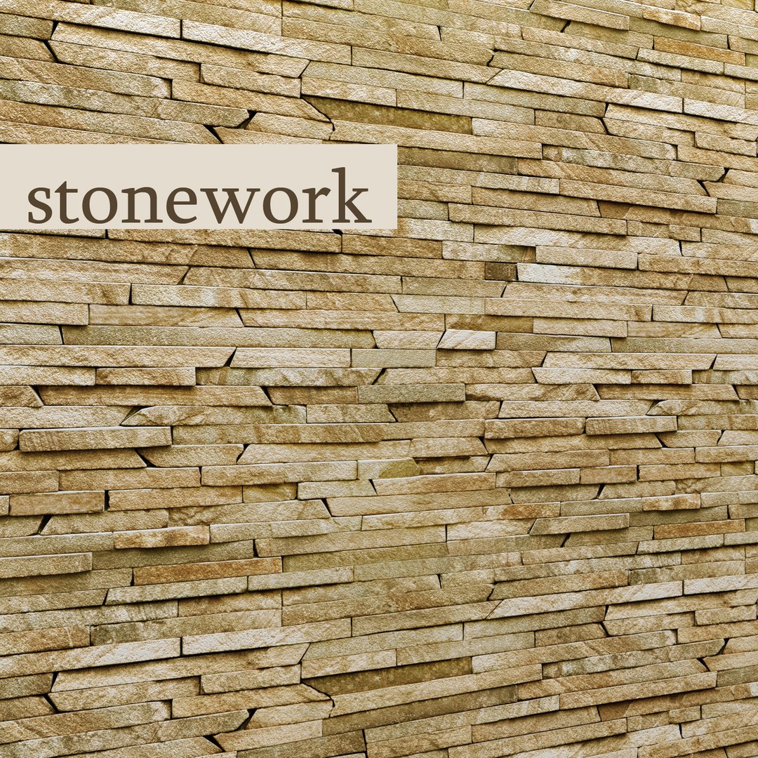 3d Stone Slate Model