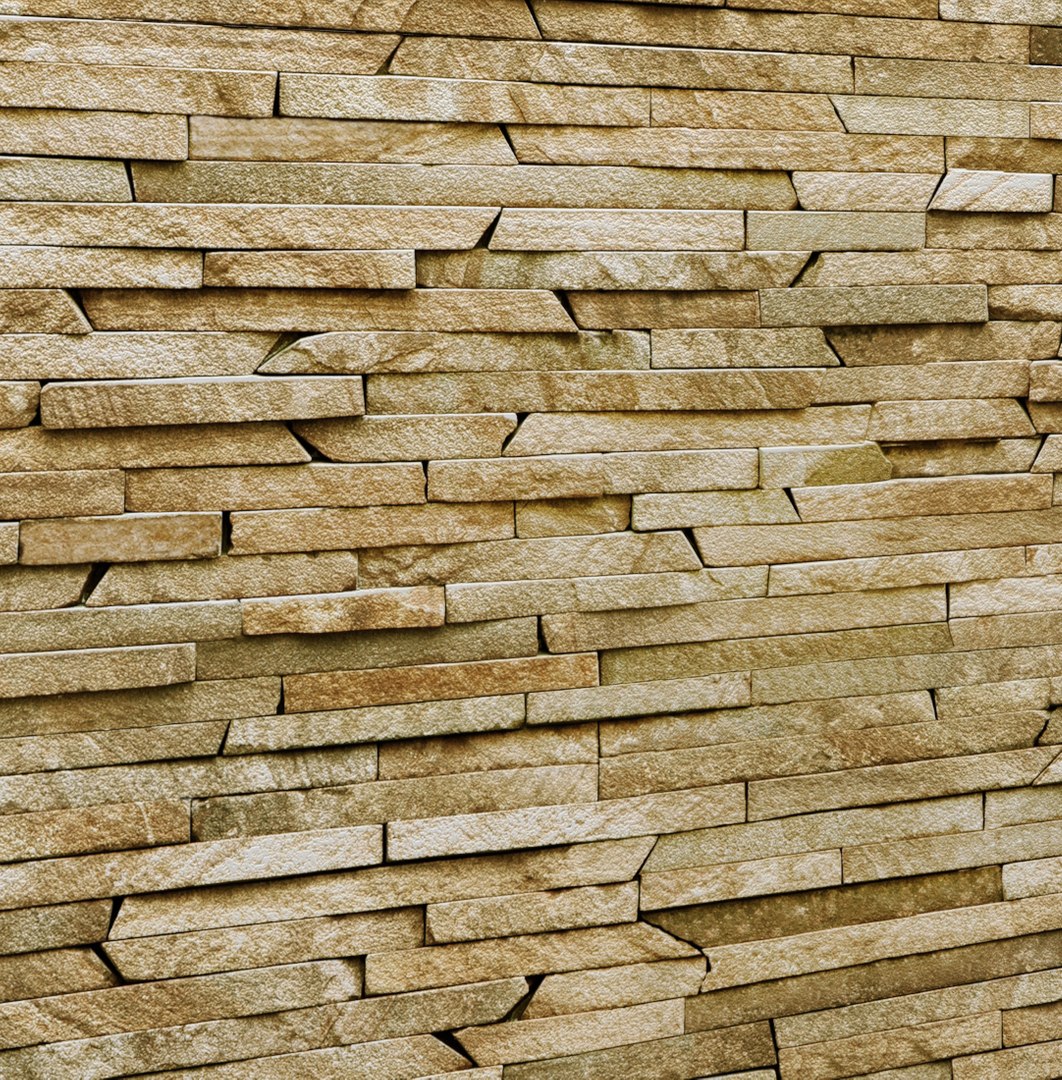 3d Stone Slate Model