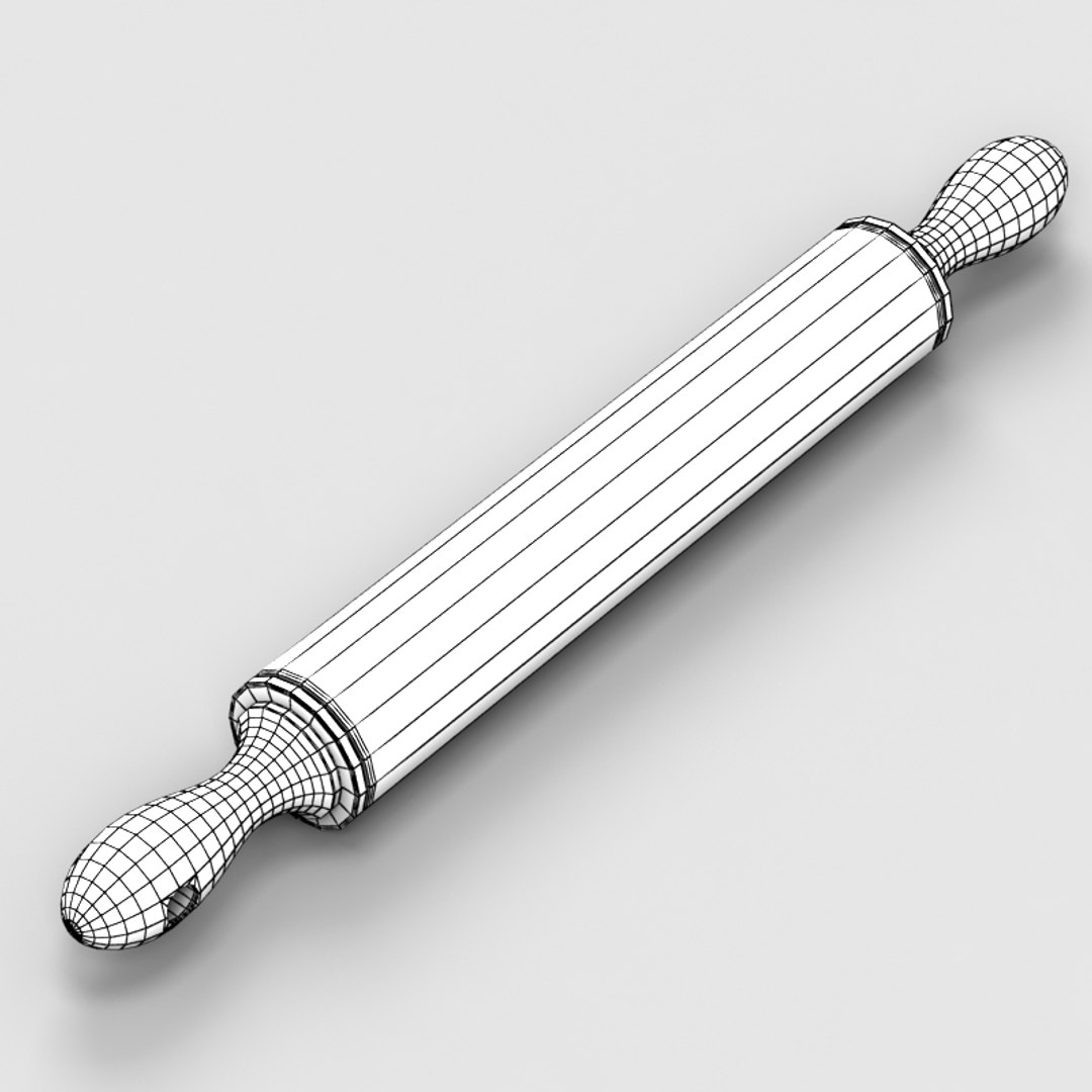 Rolling Pin 3d Model