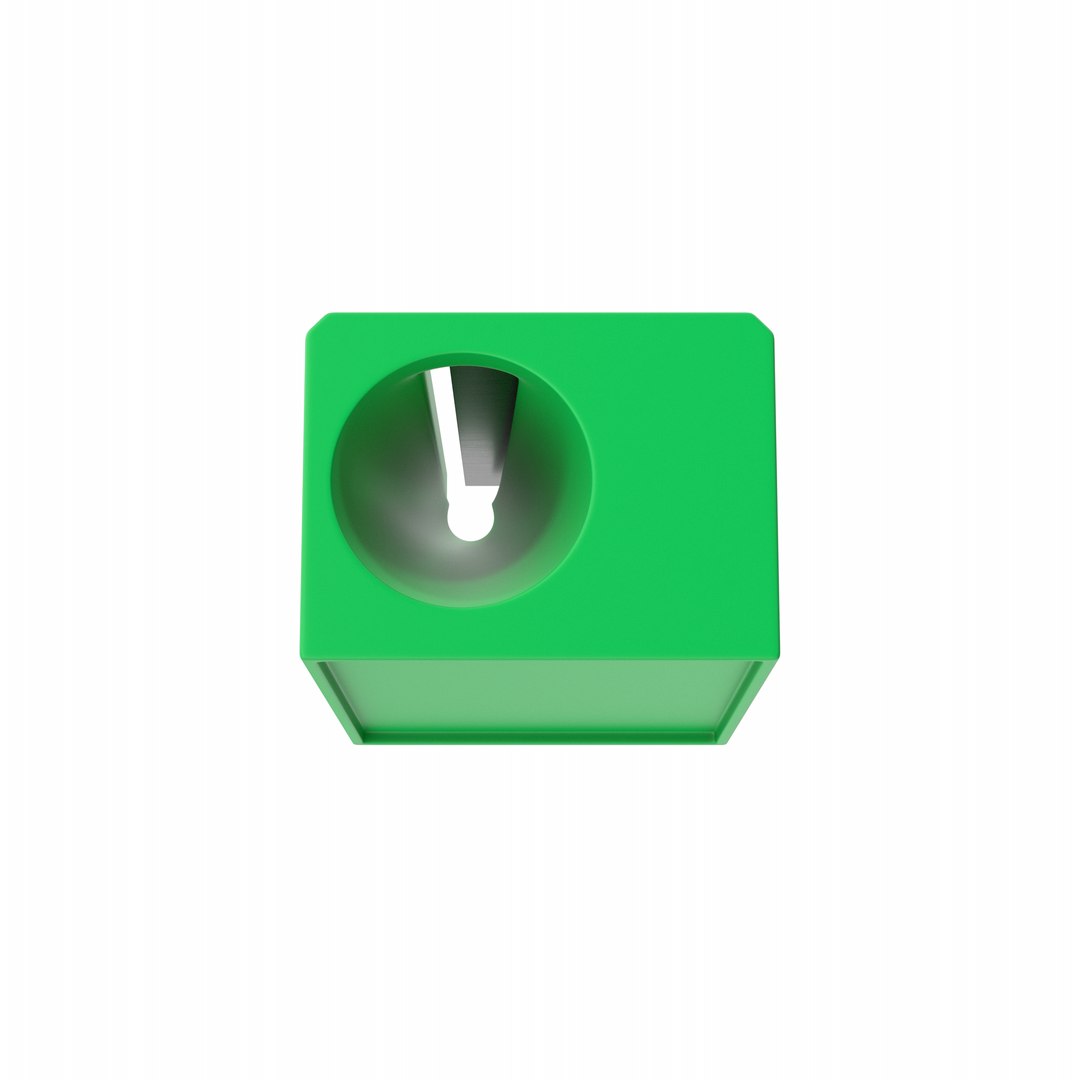 Green Pencil Sharpener 3D model - TurboSquid 2074111