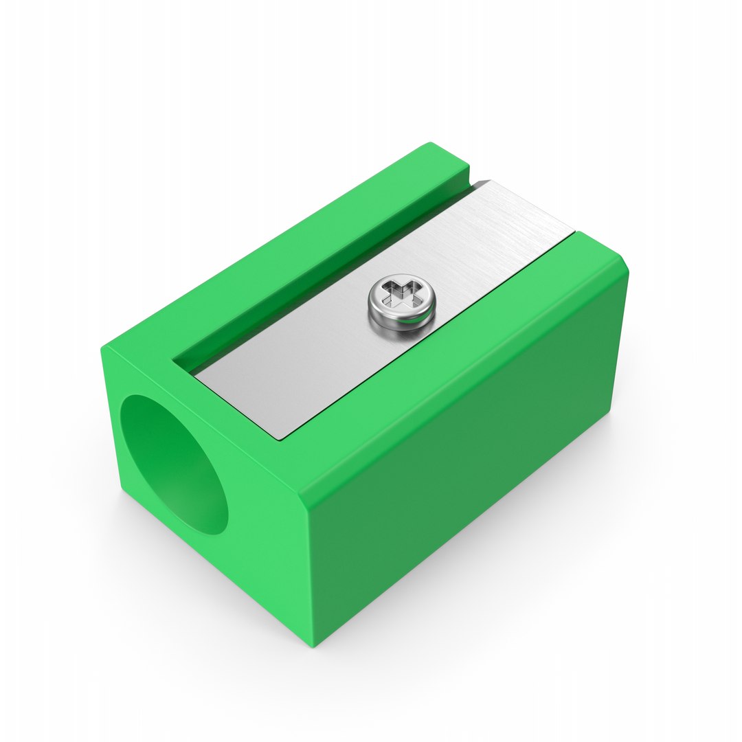 Green Pencil Sharpener 3D model - TurboSquid 2074111