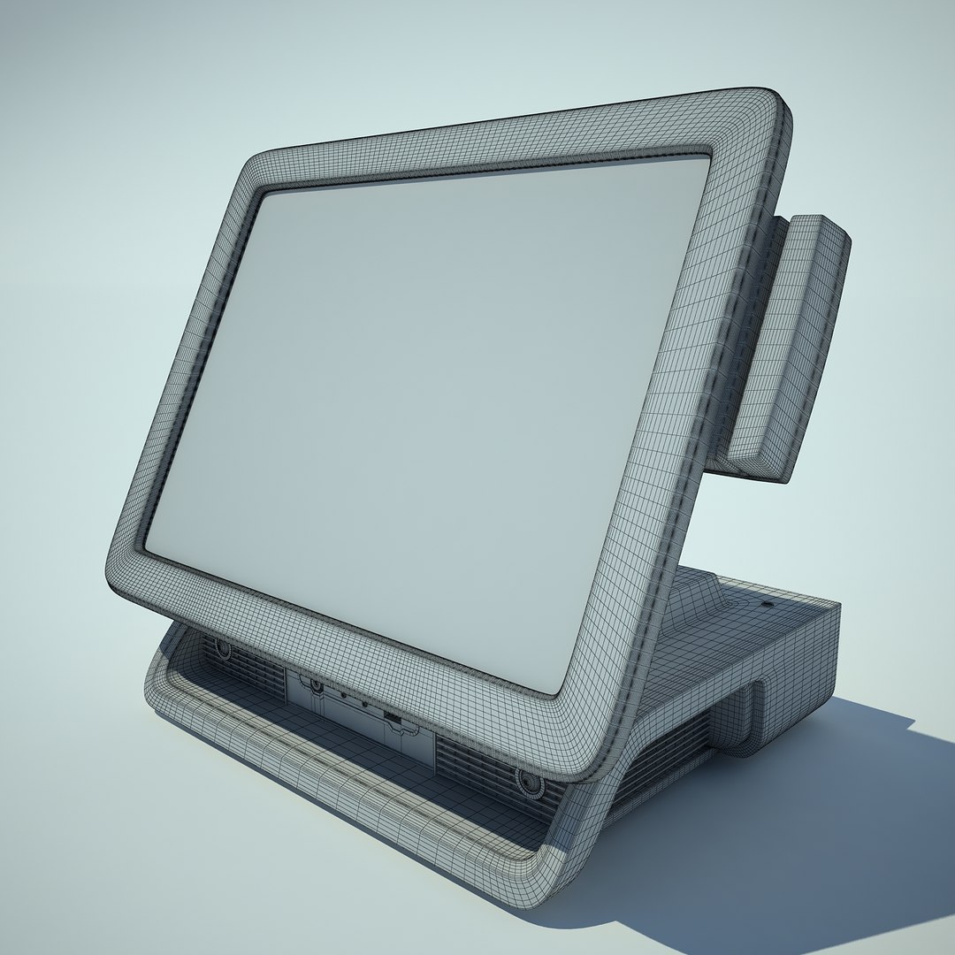 Cash Register 3d Max