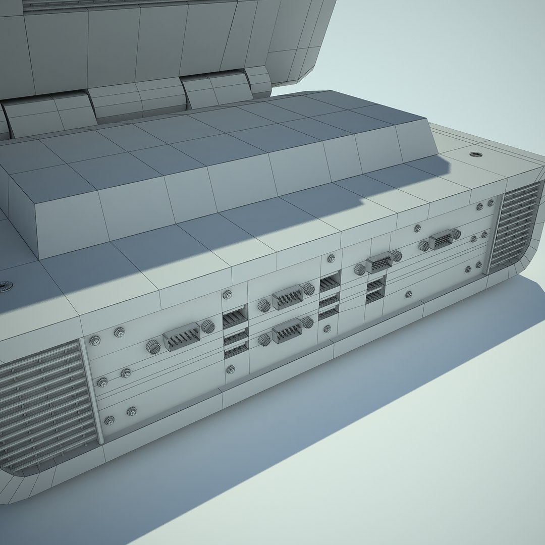 Cash Register 3d Max