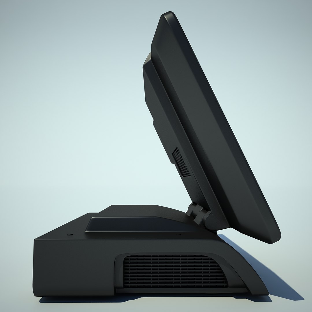 Cash Register 3d Max