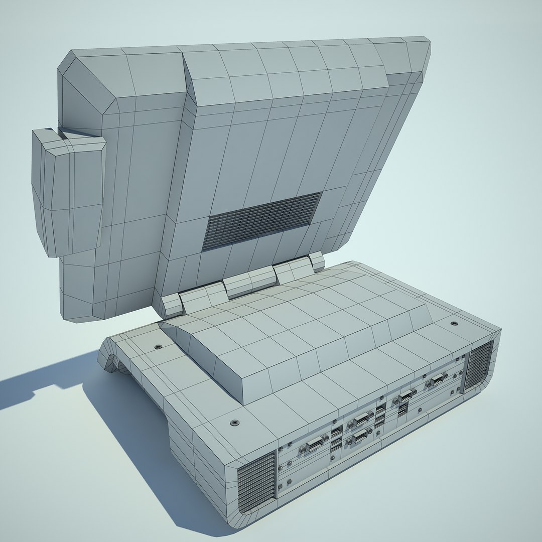 Cash Register 3d Max