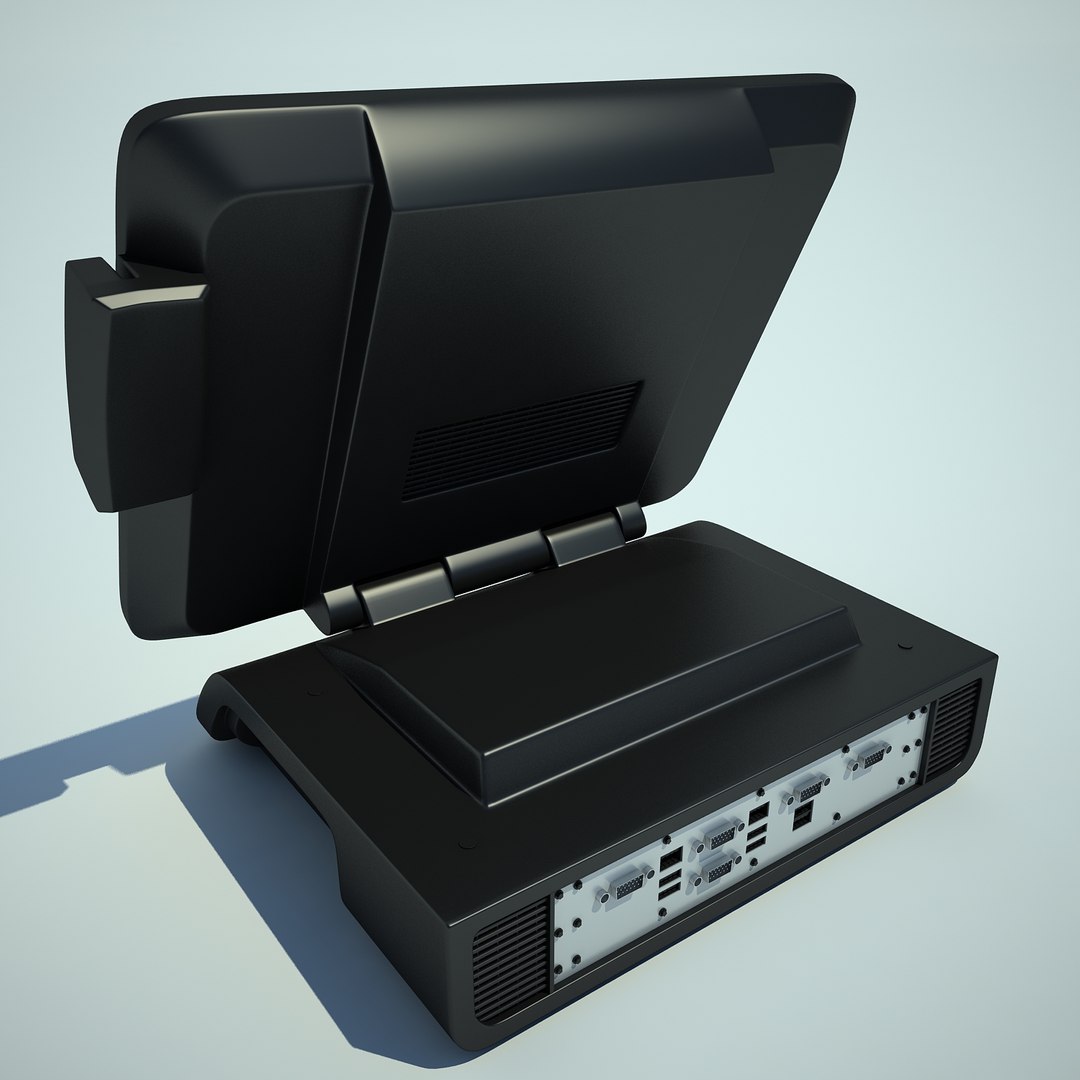 Cash Register 3d Max