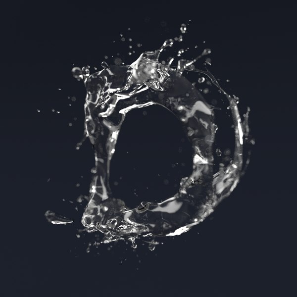 Letter d 3D - TurboSquid 1151884