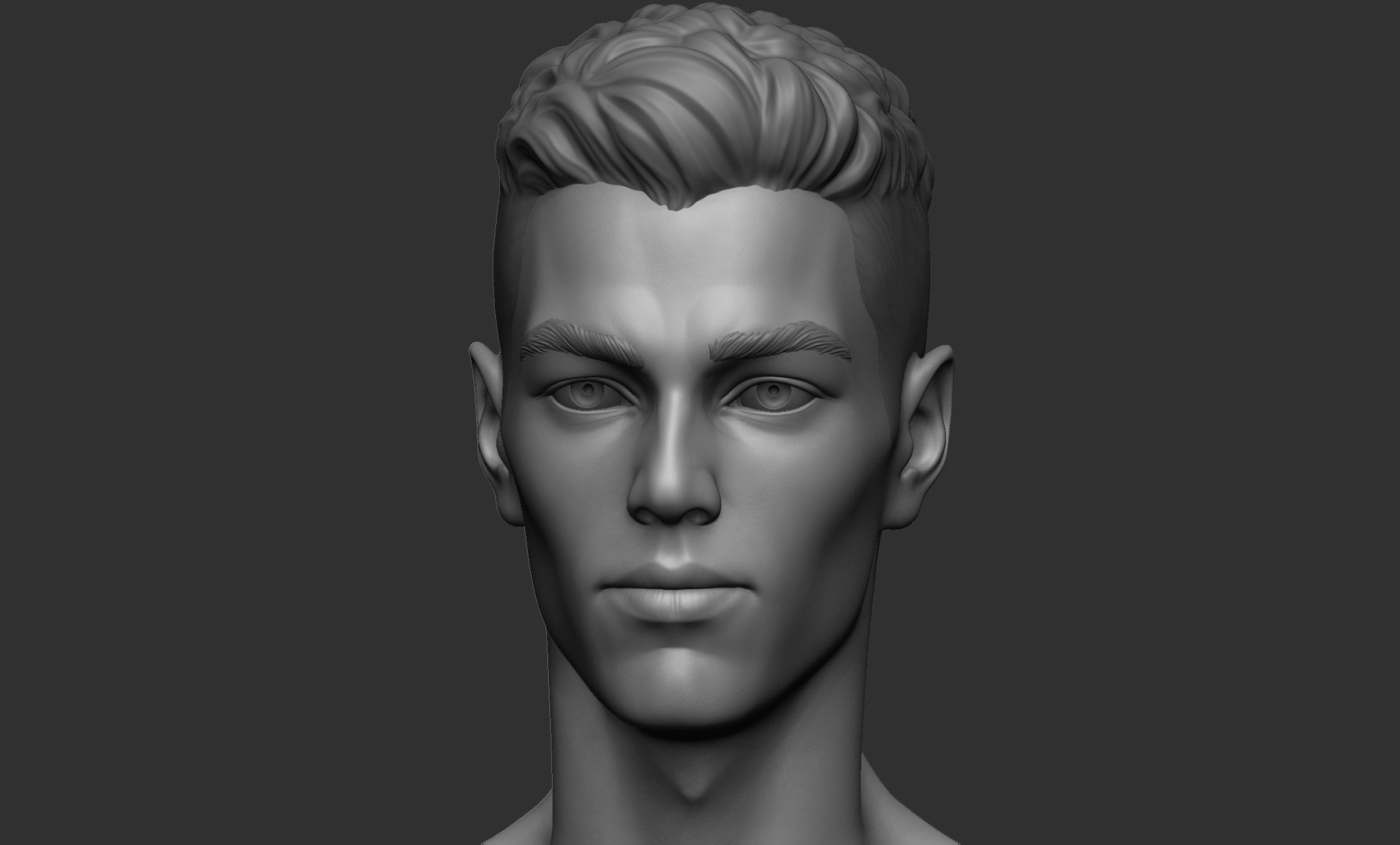 3D Skinny Man Sculpture Model - TurboSquid 2334547