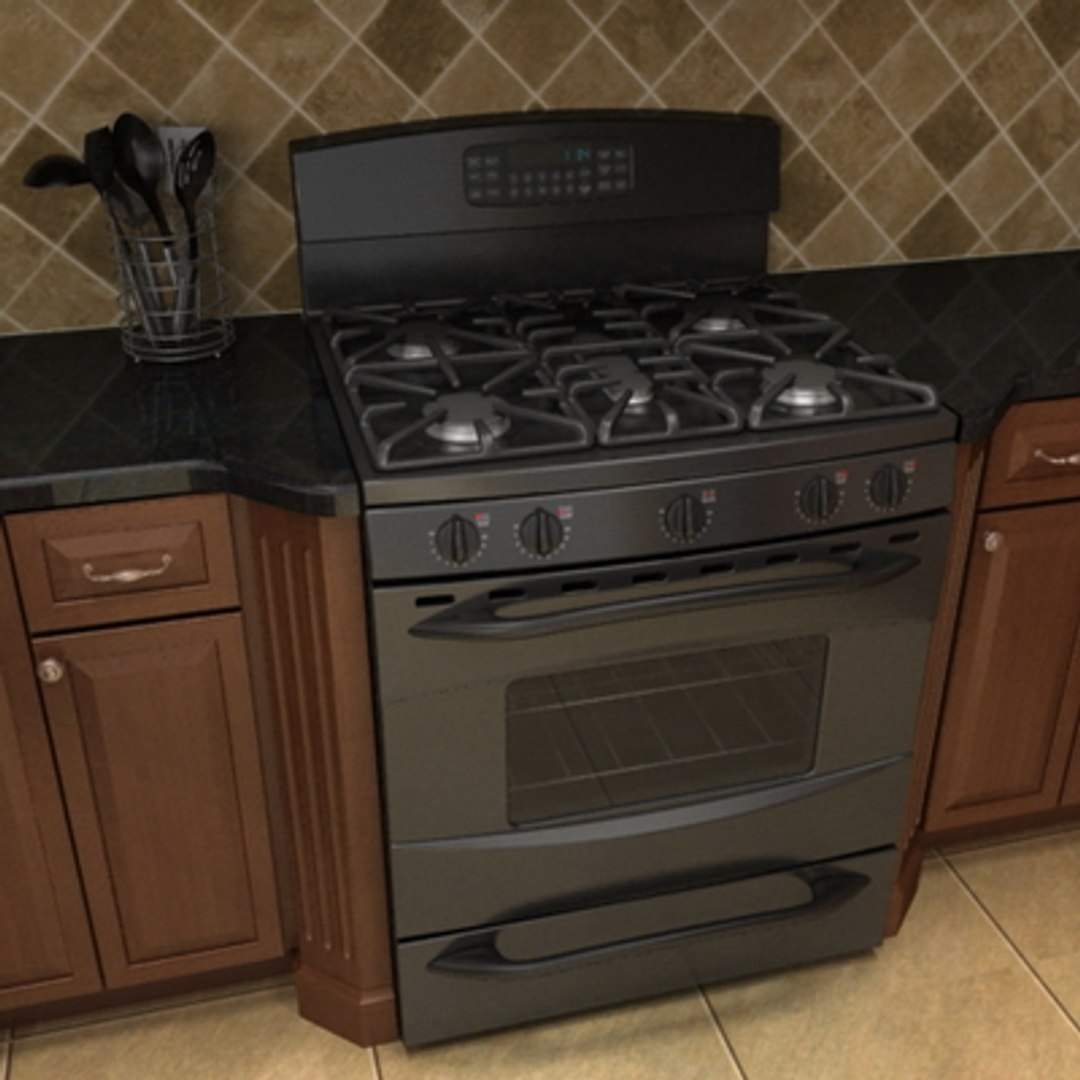 3d model of kitchen appliance