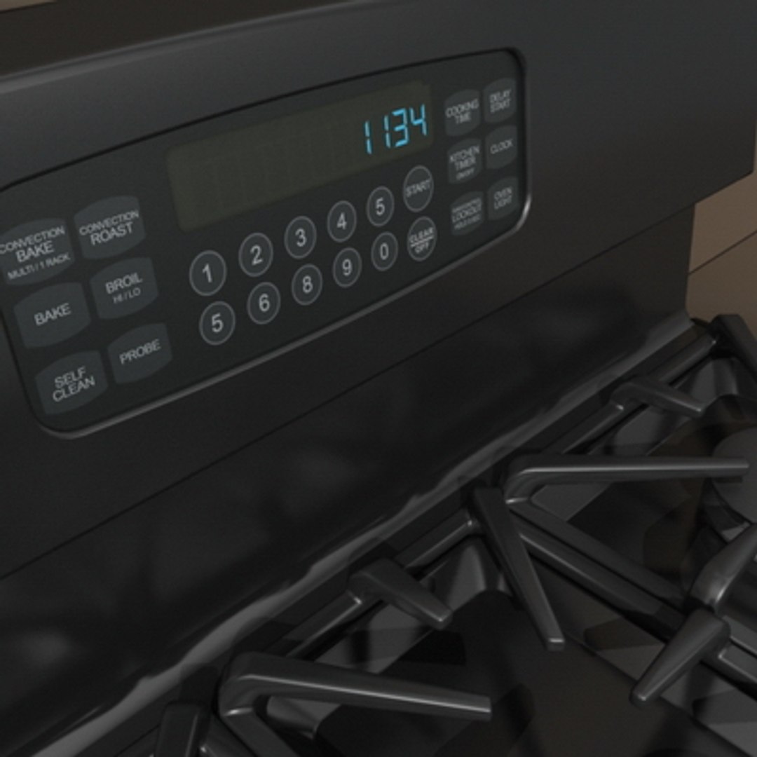 3d model of kitchen appliance