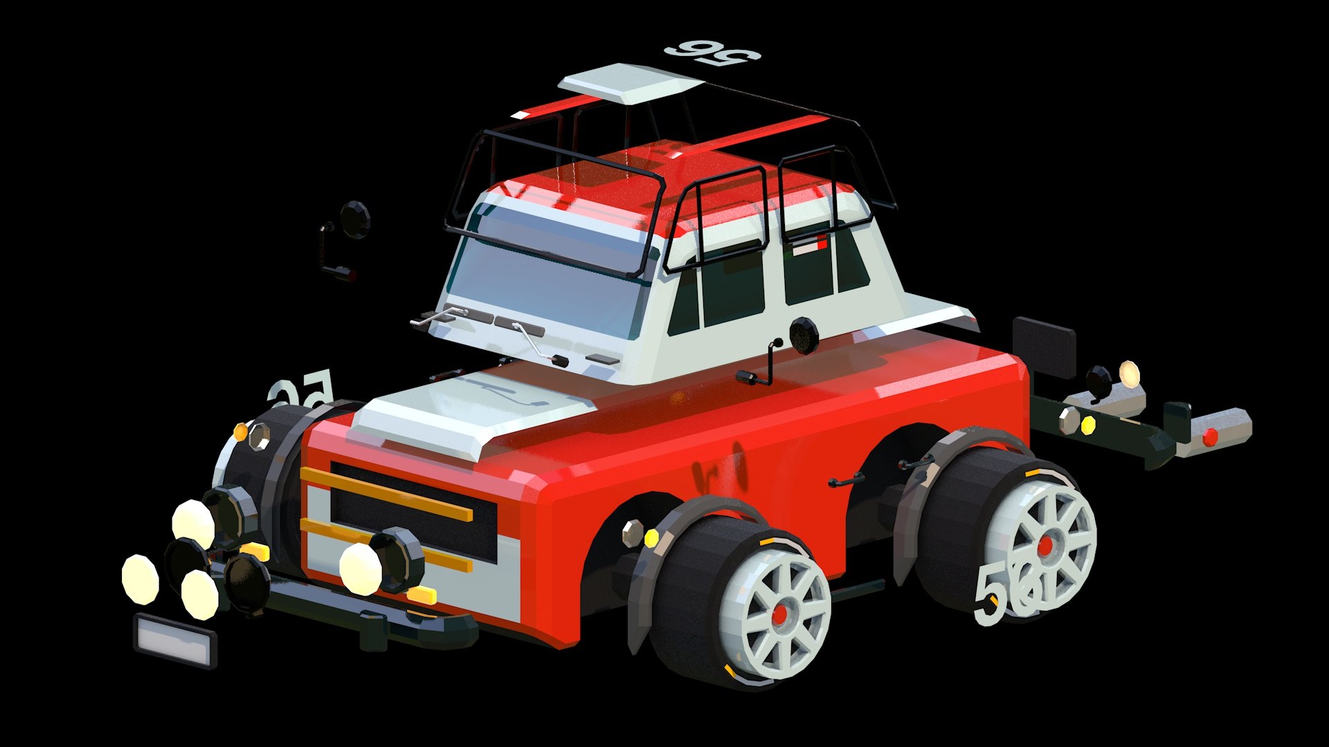 Rally Cars Group 3D Model - TurboSquid 2136163