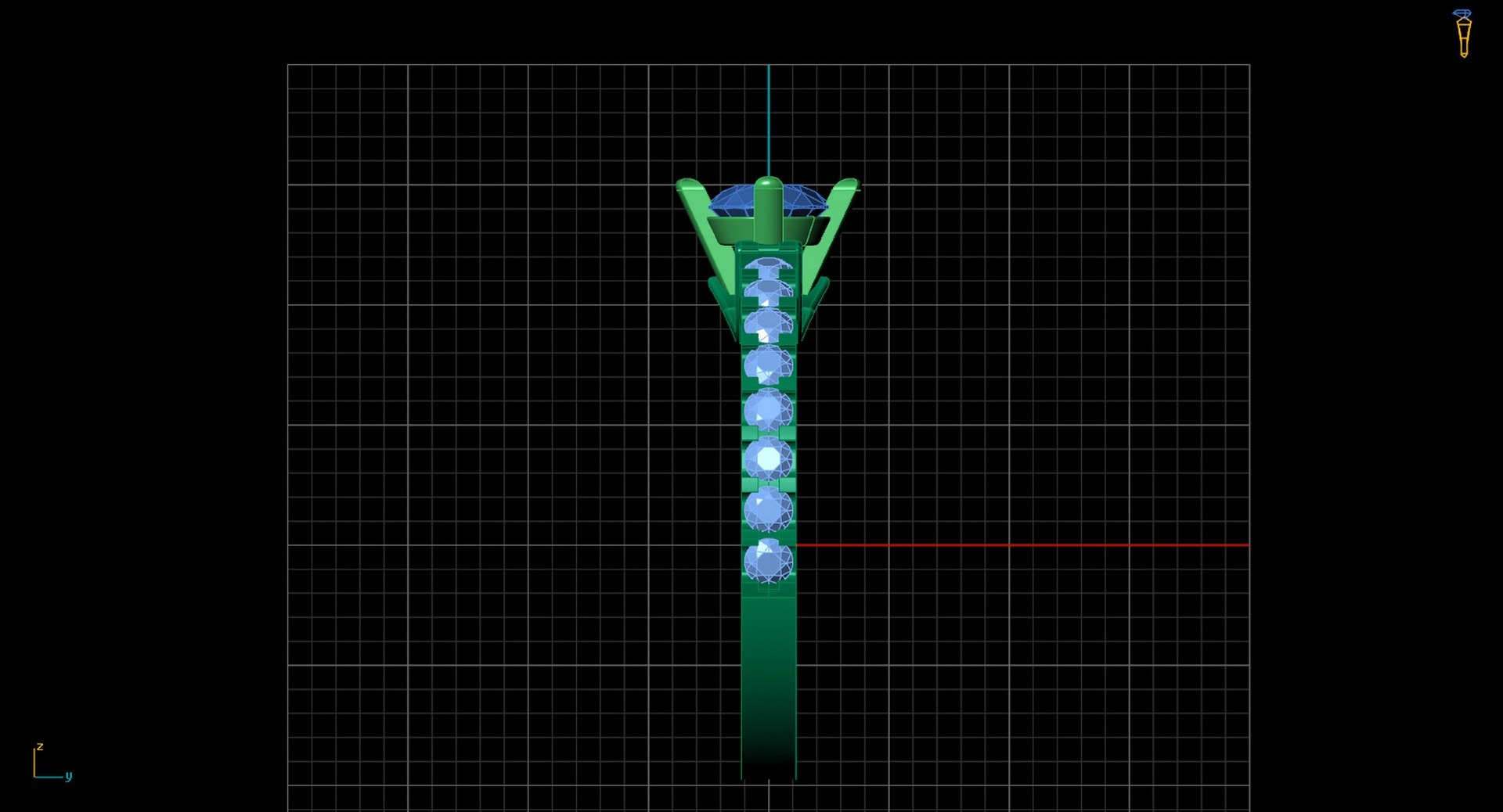 3D STL 3DM Print Ready Women Diamond Ring Lightweight Printable - TurboSquid 2485719