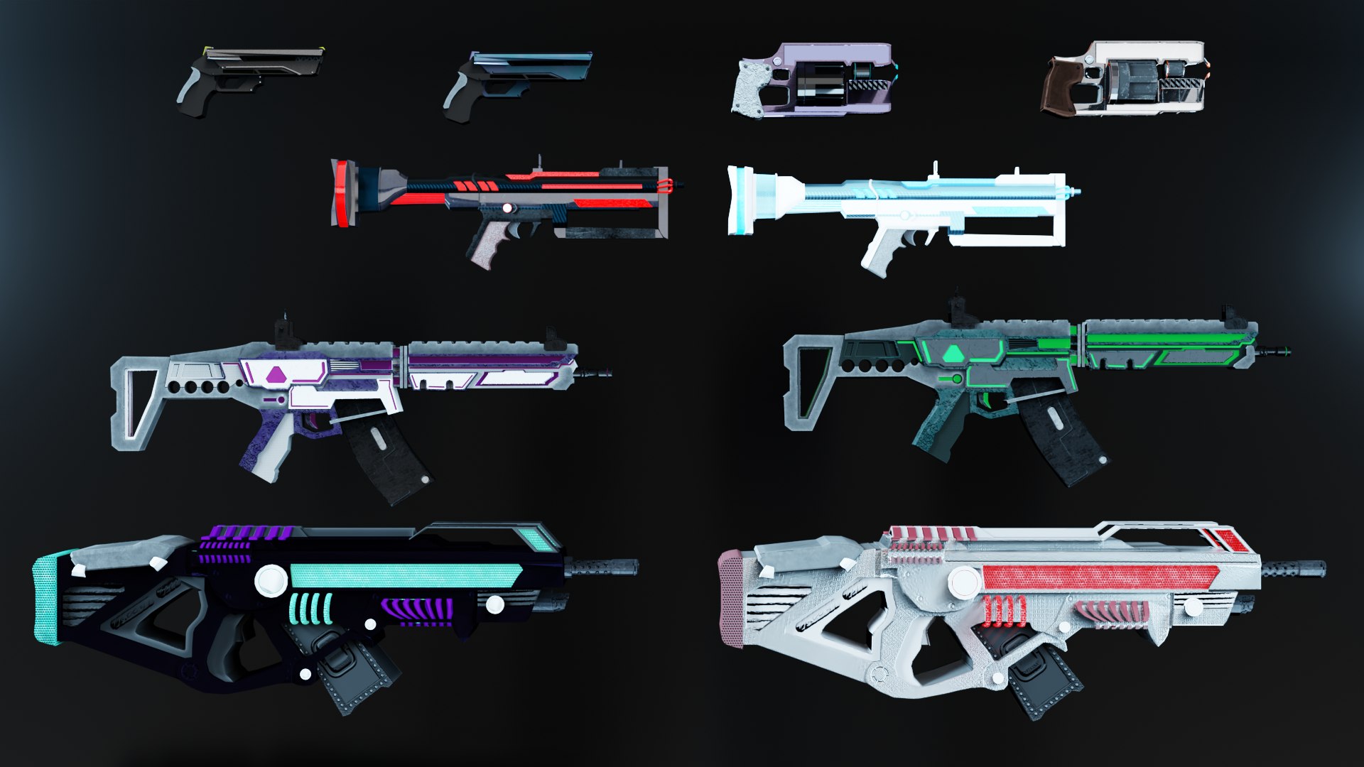 Sci-Fi War - Asset Pack - All Formats 3D - TurboSquid 1719678