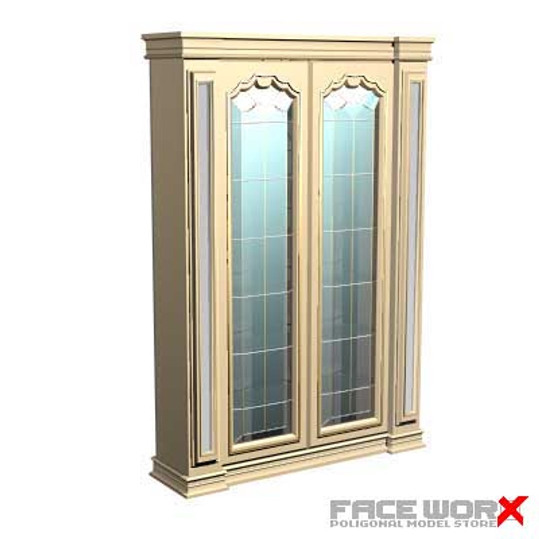 maya cabinet display