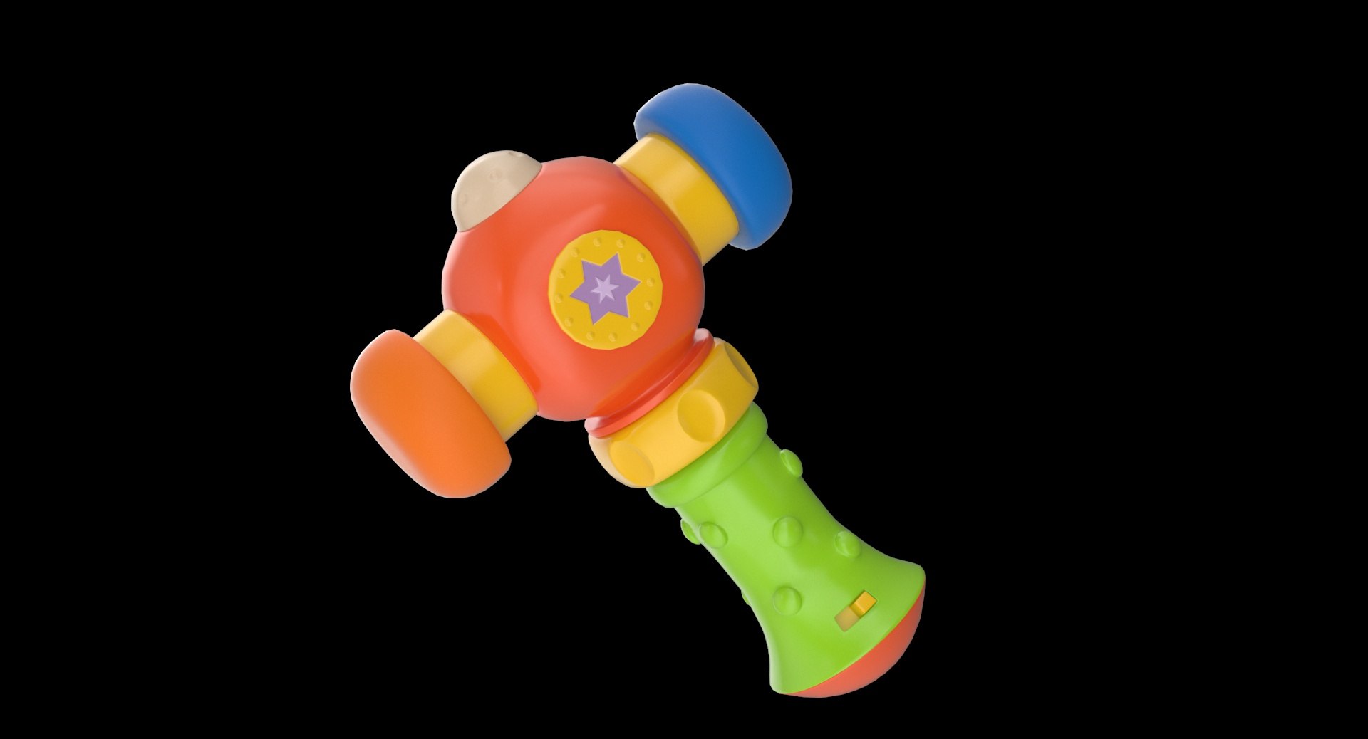 Toy Hammer 3D Model - TurboSquid 1180088