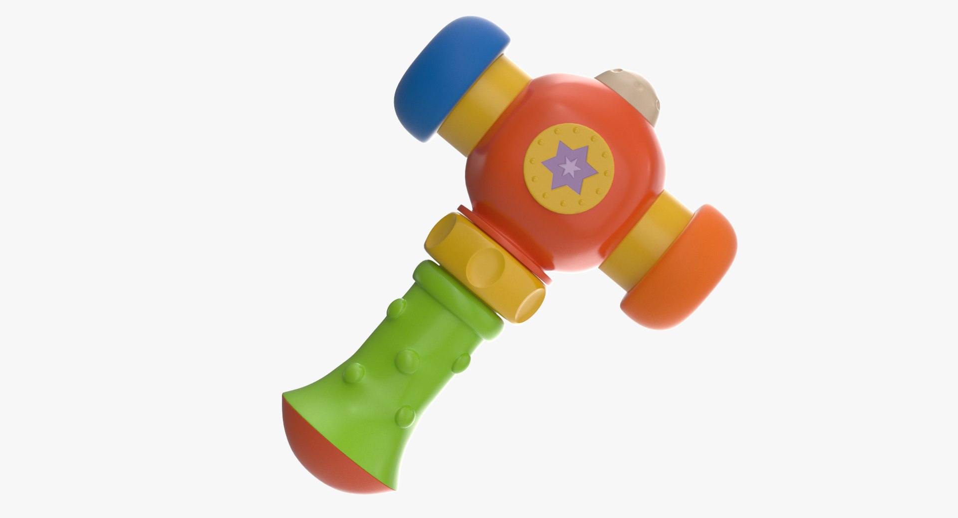 Toy Hammer 3D Model - TurboSquid 1180088