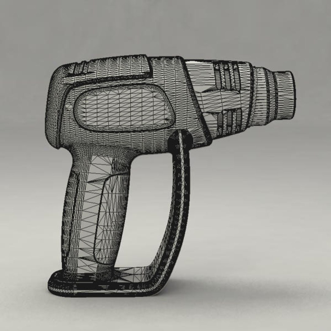 Heat Gun 3d 3ds
