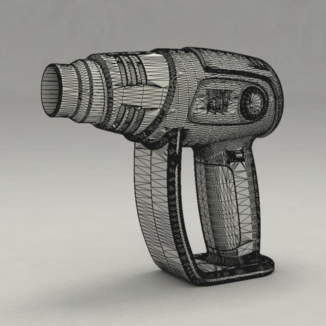 Heat Gun 3d 3ds