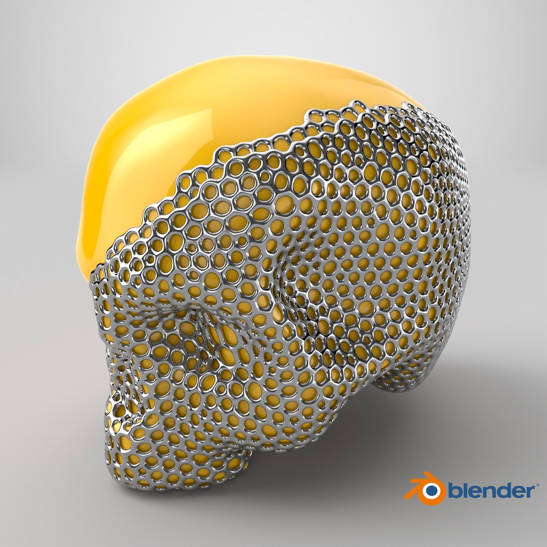 3D Model Lattice Skull 03 - TurboSquid 2235375