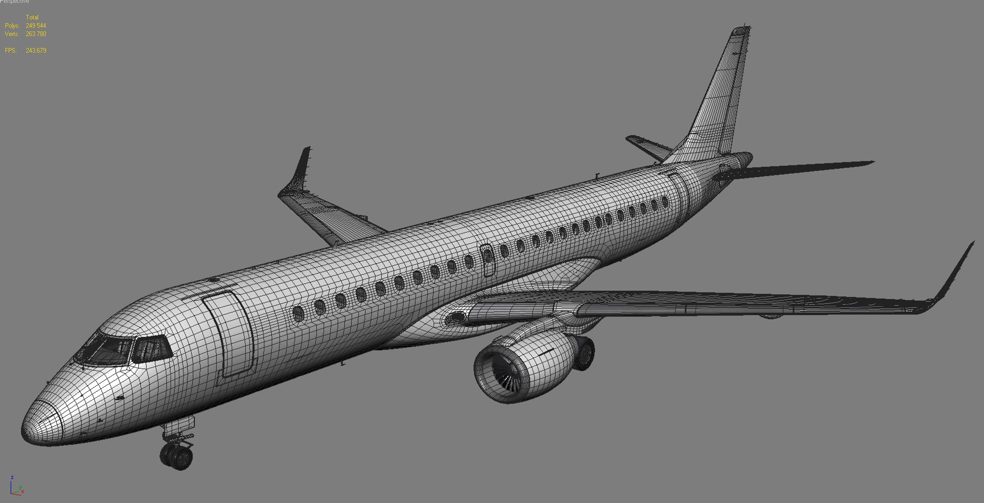 Embraer erj-190 jetblue 3D model - TurboSquid 1167533