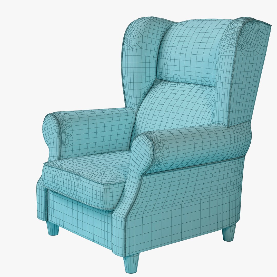 3d Armchair Chair Model