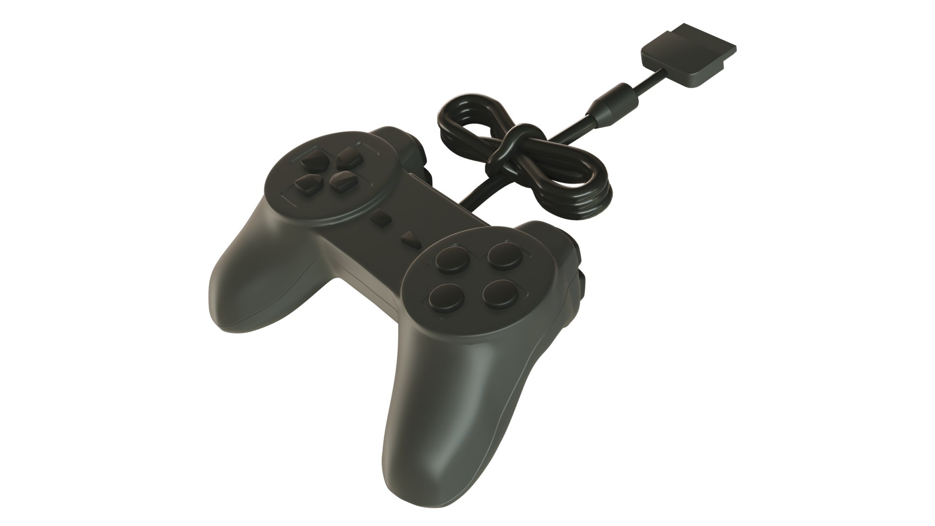 3D PS1 Controller Pad - TurboSquid 2190486