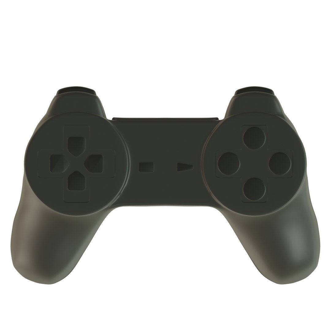 3D PS1 Controller Pad - TurboSquid 2190486