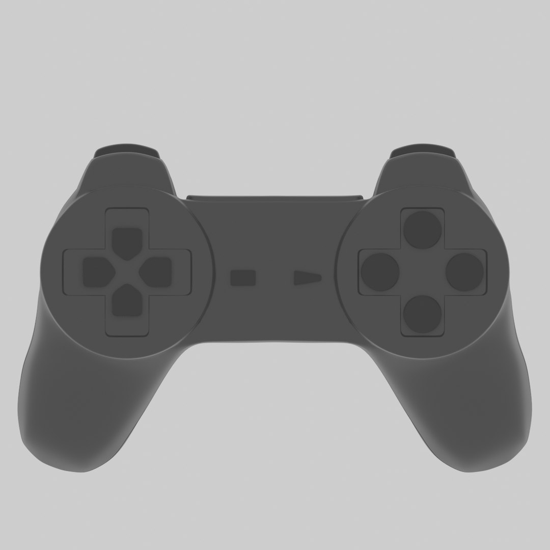 3D PS1 Controller Pad - TurboSquid 2190486