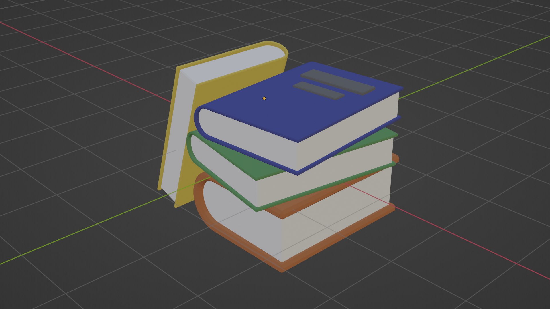 Free Books Model - TurboSquid 2195650