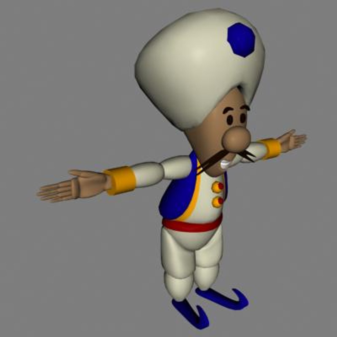 Genie 3d Model