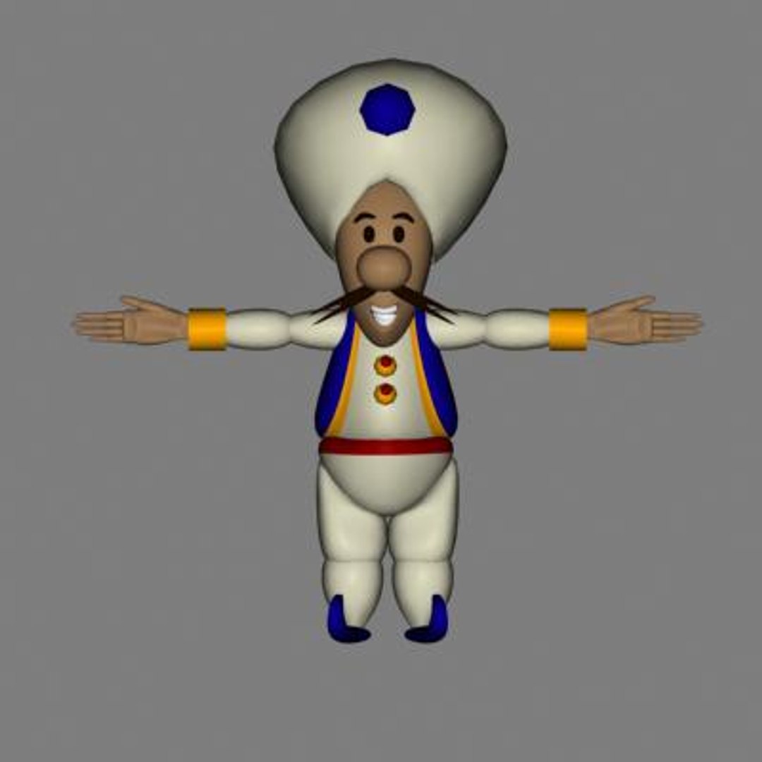 Genie 3d Model