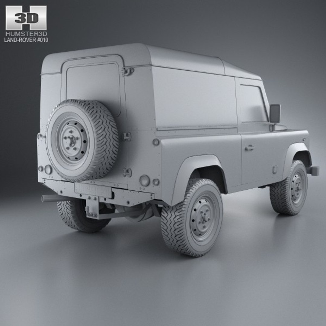 land rover defender 3d model