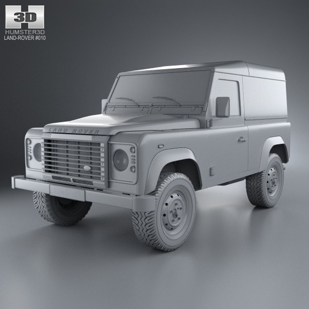 land rover defender 3d model