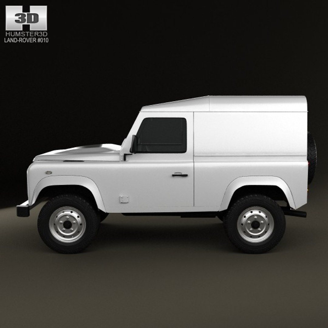 land rover defender 3d model